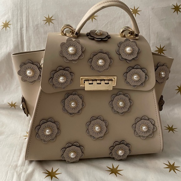 Zac Posen | Bags | Zac Posen Eartha Iconic Floral Convertible Backpack ...